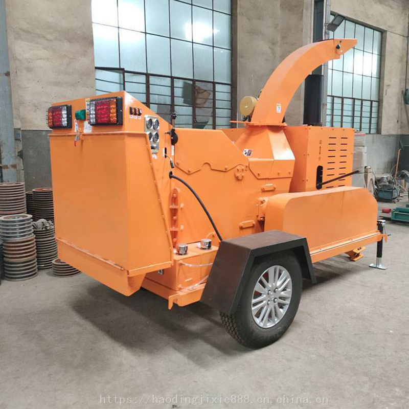 Mobile Wood Chipper - carbonization machine，charcoal making machine