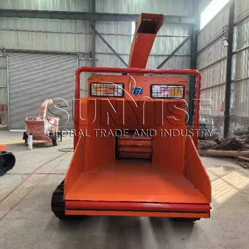 Crawler Mobile Crusher - carbonization machine，charcoal making machine